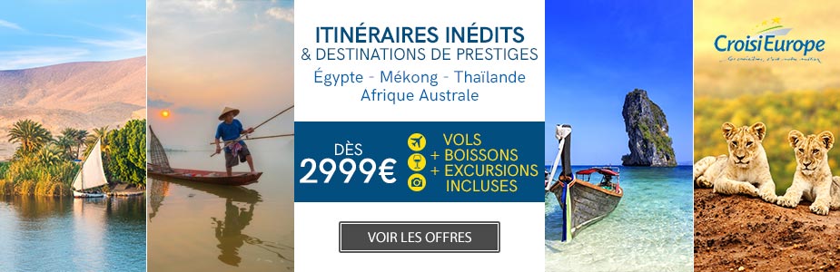 Croisieurope: Croisieres fluviales pas chère 2018-2019